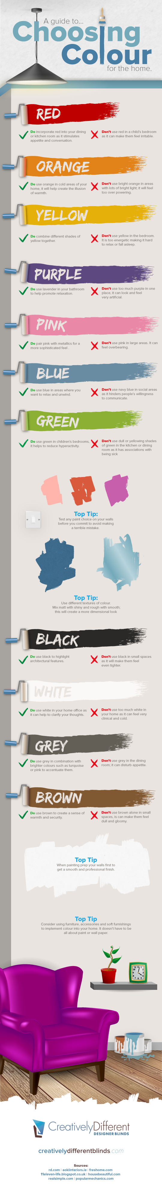 Choose Colour For Your Home