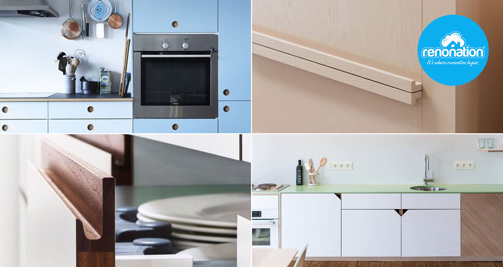 4 Minimalist Options for Kitchen Cabinet Handles and Pulls | Renovation ...