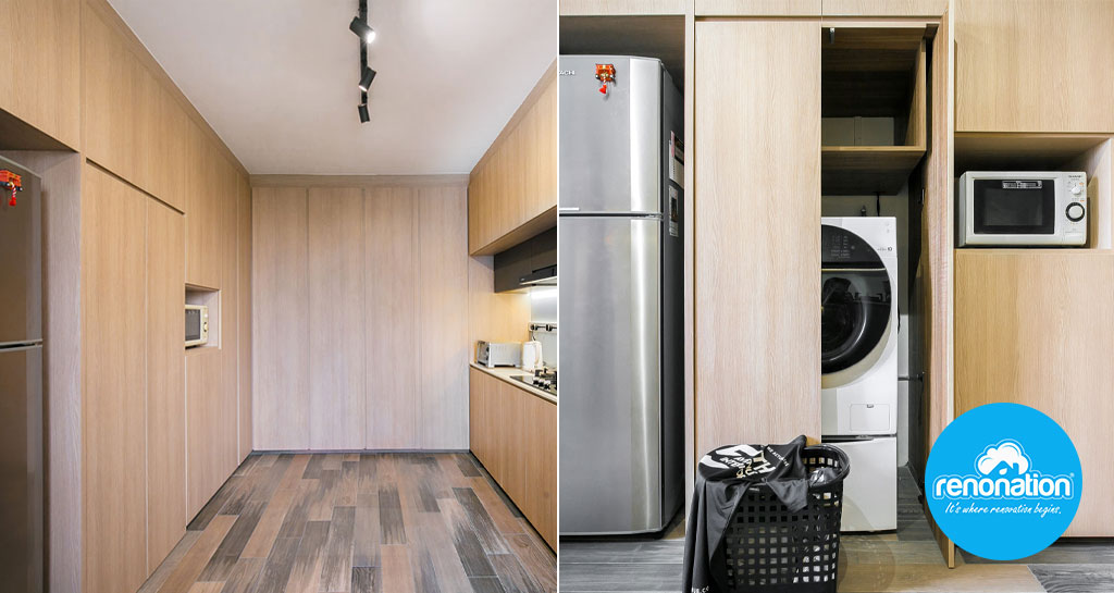 8 Ways to Combine Your HDB Service Yard and Kitchen