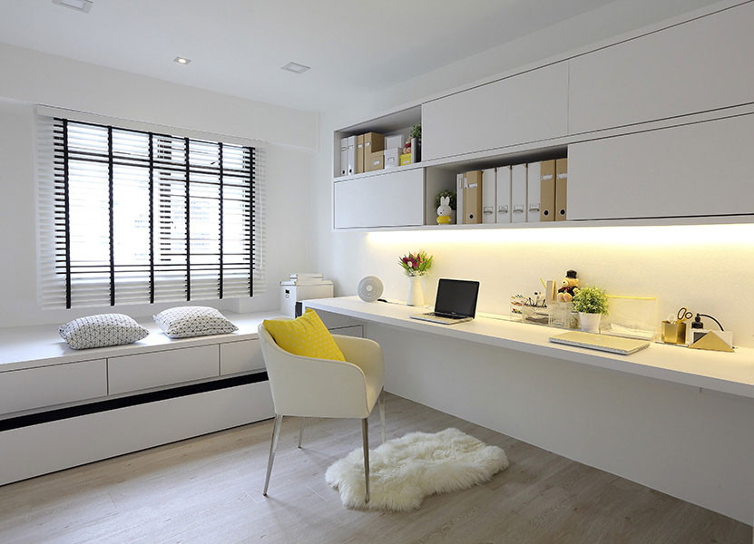 10 Inspiring HDB Home Offices Where You Can Definitely Get Some Work Done