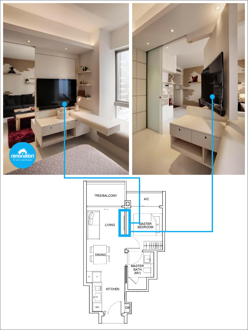 Modern 2 Bedroom Condo Floor Plans