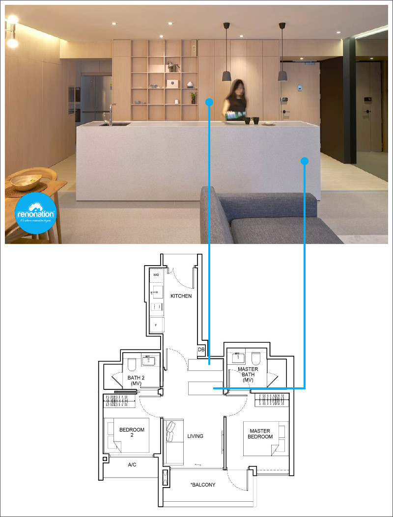 Squaw Valley Condo Floor Plan Layout