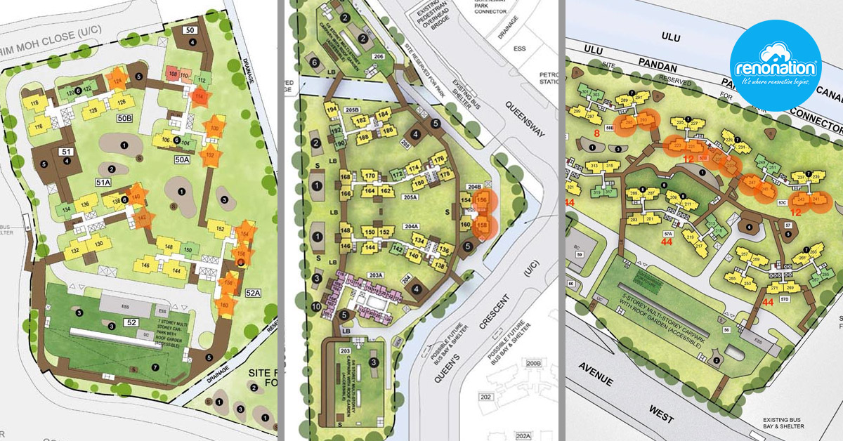 Nov 2022 BTO: Unit Analyses for Ghim Moh Natura, Queensway Canopy and Ulu Pandan Banks at Queenstown