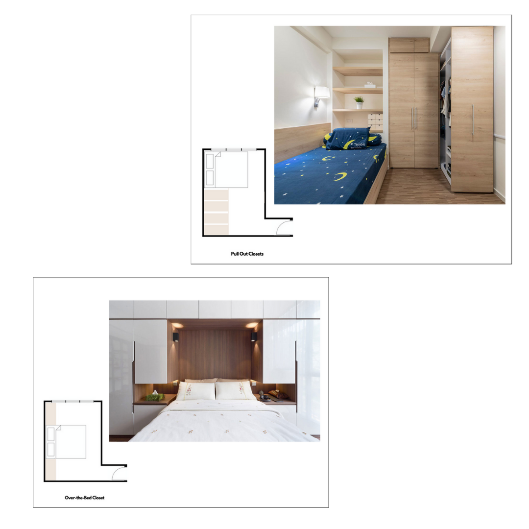 8 Not-So-Standard Wardrobe Placement Ideas for a BTO Master Bedroom (No ...